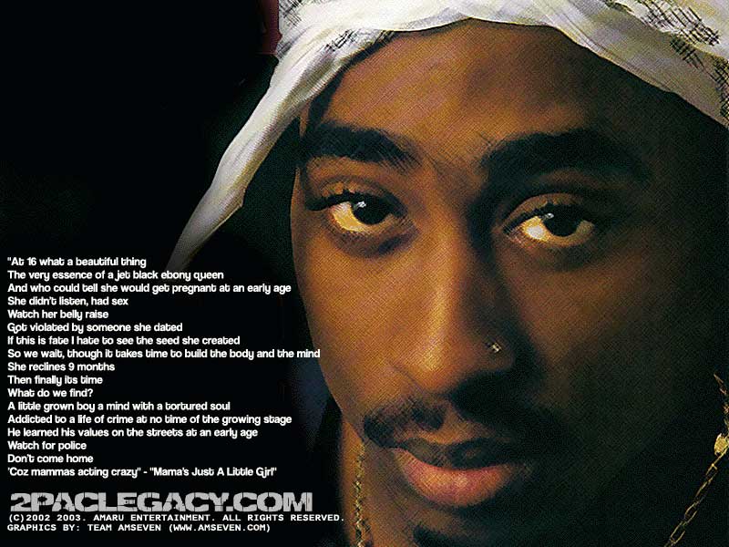 Tupac Shakur's History: 2pac's image gallery