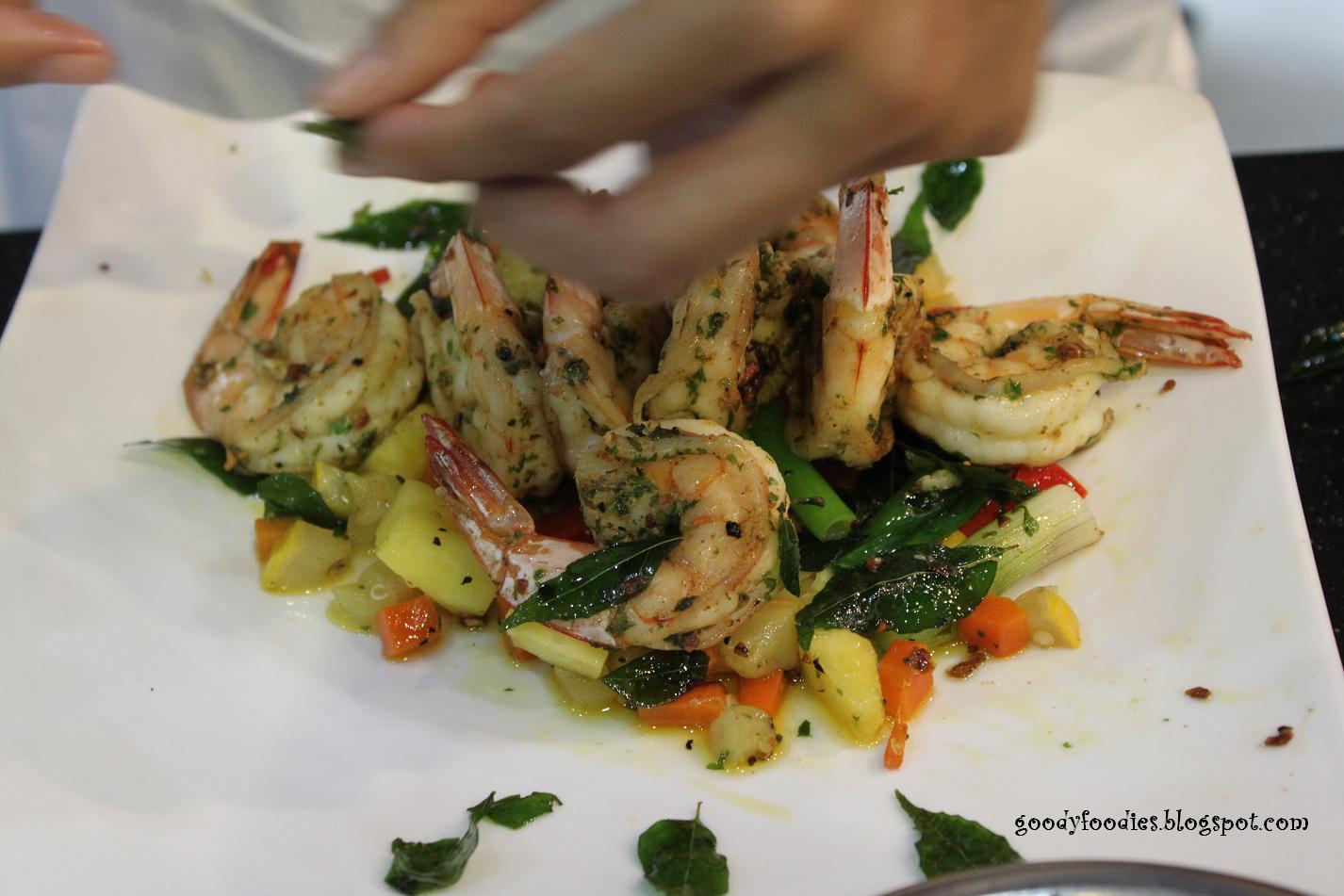 GoodyFoodies: Recipe for my prawn dish (as seen on Blogger MasterChef)
