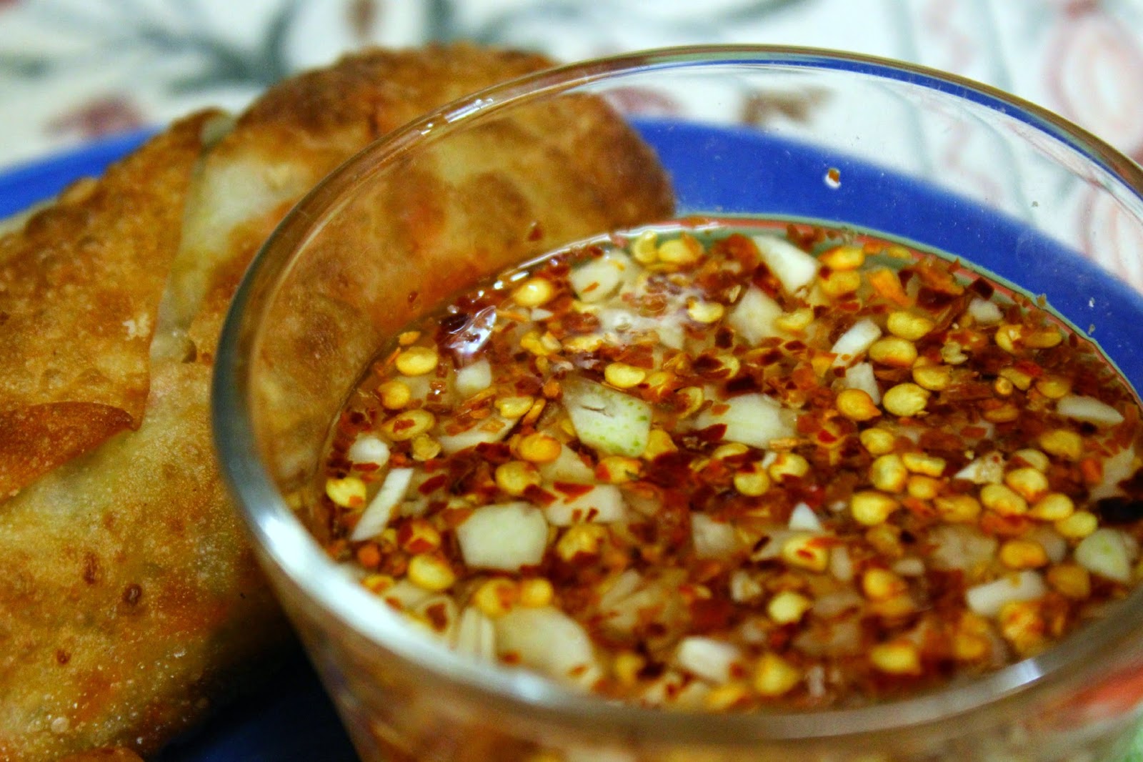 Quick Spring Rolls with Thai Crystal Sauce - A Bountiful Love