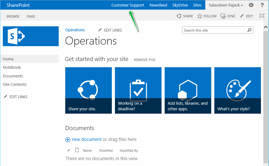 How to Add a Link to SharePoint 2013 Suite Bar? - SharePoint Diary