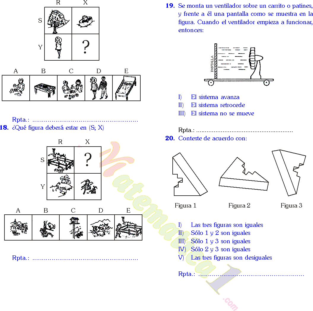 RAZONAMIENTO ABSTRACTO EJERCICIOS RESUELTOS DE TEST PSICOTÉCNICO PDF
