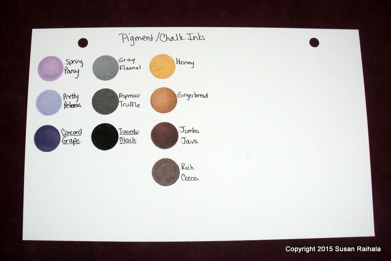 Simplicity: Tools: Ink Color Charts