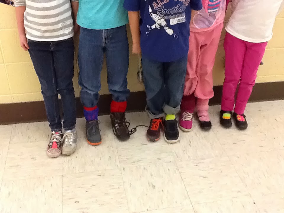 Mrs. Payne's First Grade: Silly Socks and Shoes Day