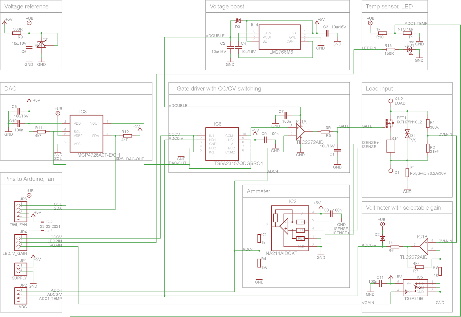 kaktus circuits: MightyWatt Arduino Electronic Load
