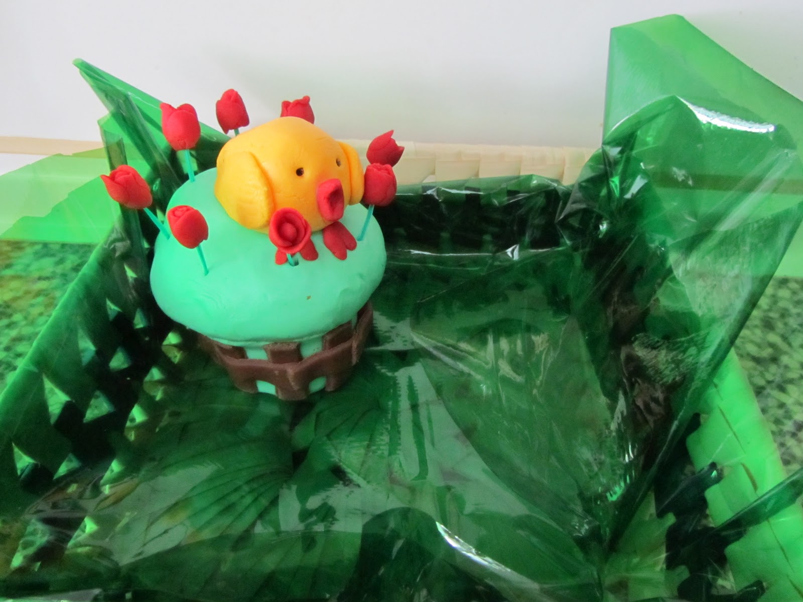 THE 3C QUEEN: CUPCAKES DE POLLITOS Y CORAZONES