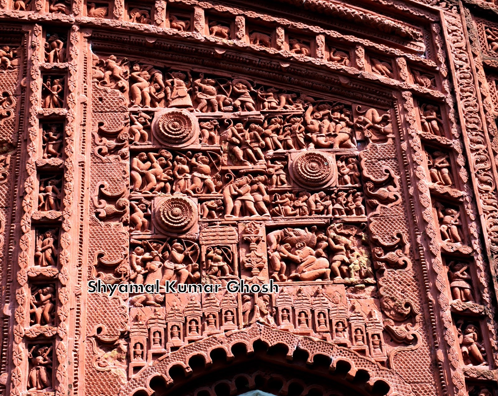 বাংলার মন্দিরের খোঁজে - Temples of Bengal: Atchala Temple, Krishnapur ...