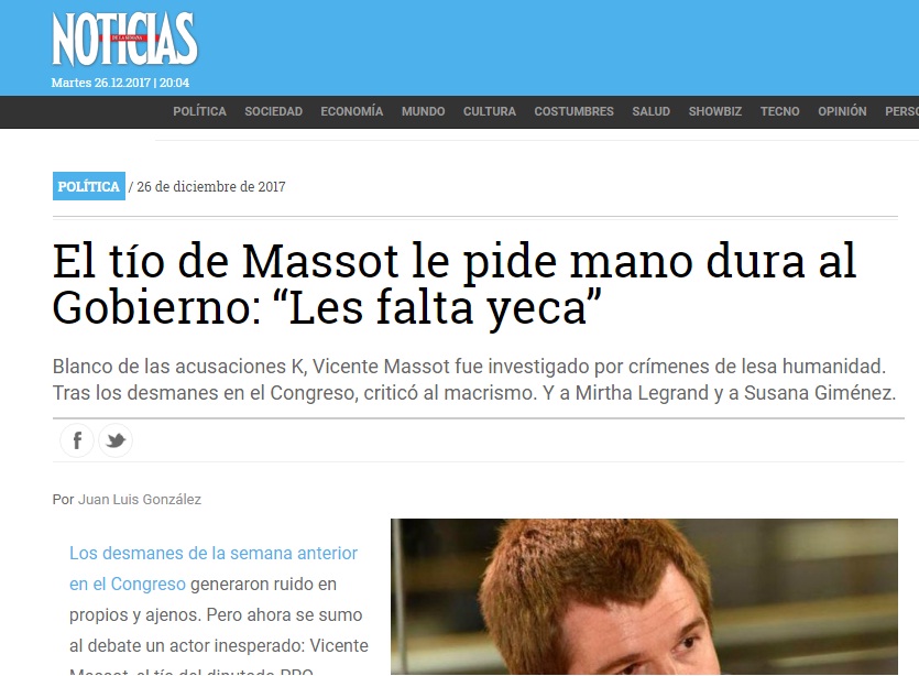 Prontuarios X (Antecedentes): los Massot