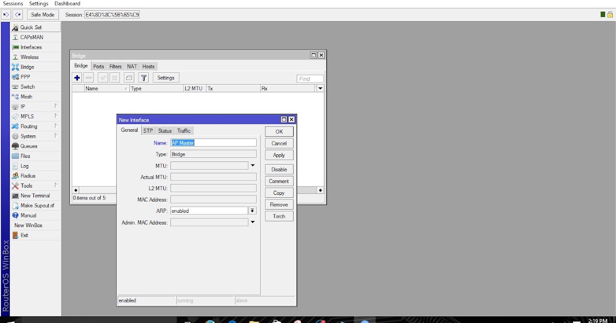 Cara Configurasi Wireless Distribution System Sebagai Master AP (MikroTik)