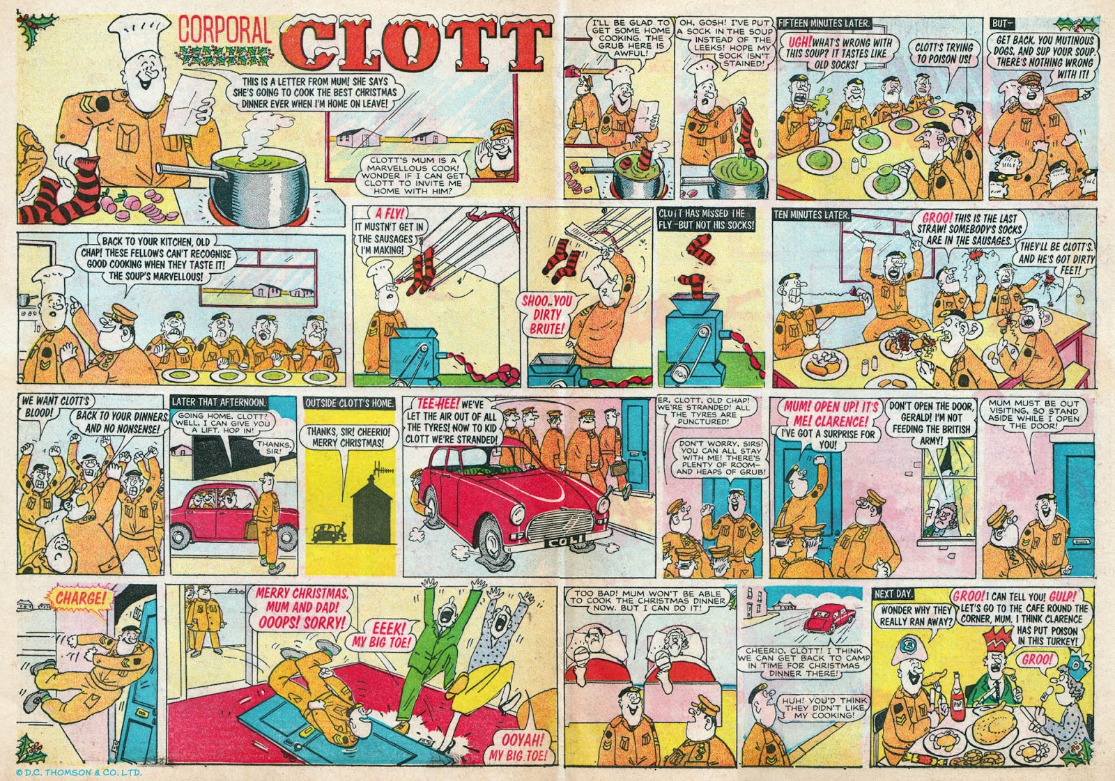 BLIMEY! The Blog of British Comics: Christmas comics: THE DANDY (1966)