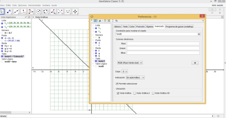 Aprendizaje De Las Matemáticas Con Uso De Las TICS : Geogebra Clasico