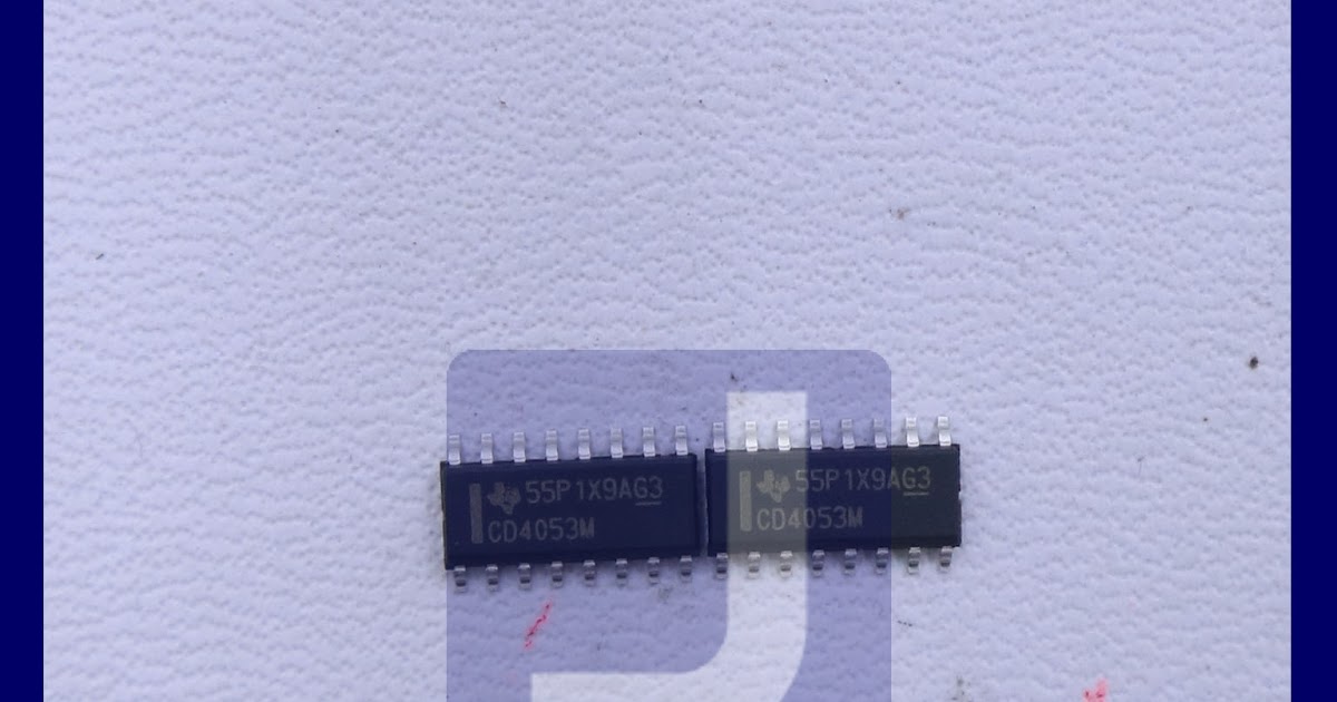 JUAL IC CD4053M | DAPUR KOMPONEN ELEKTRONIK