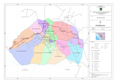 Peta Kota Padang Panjang