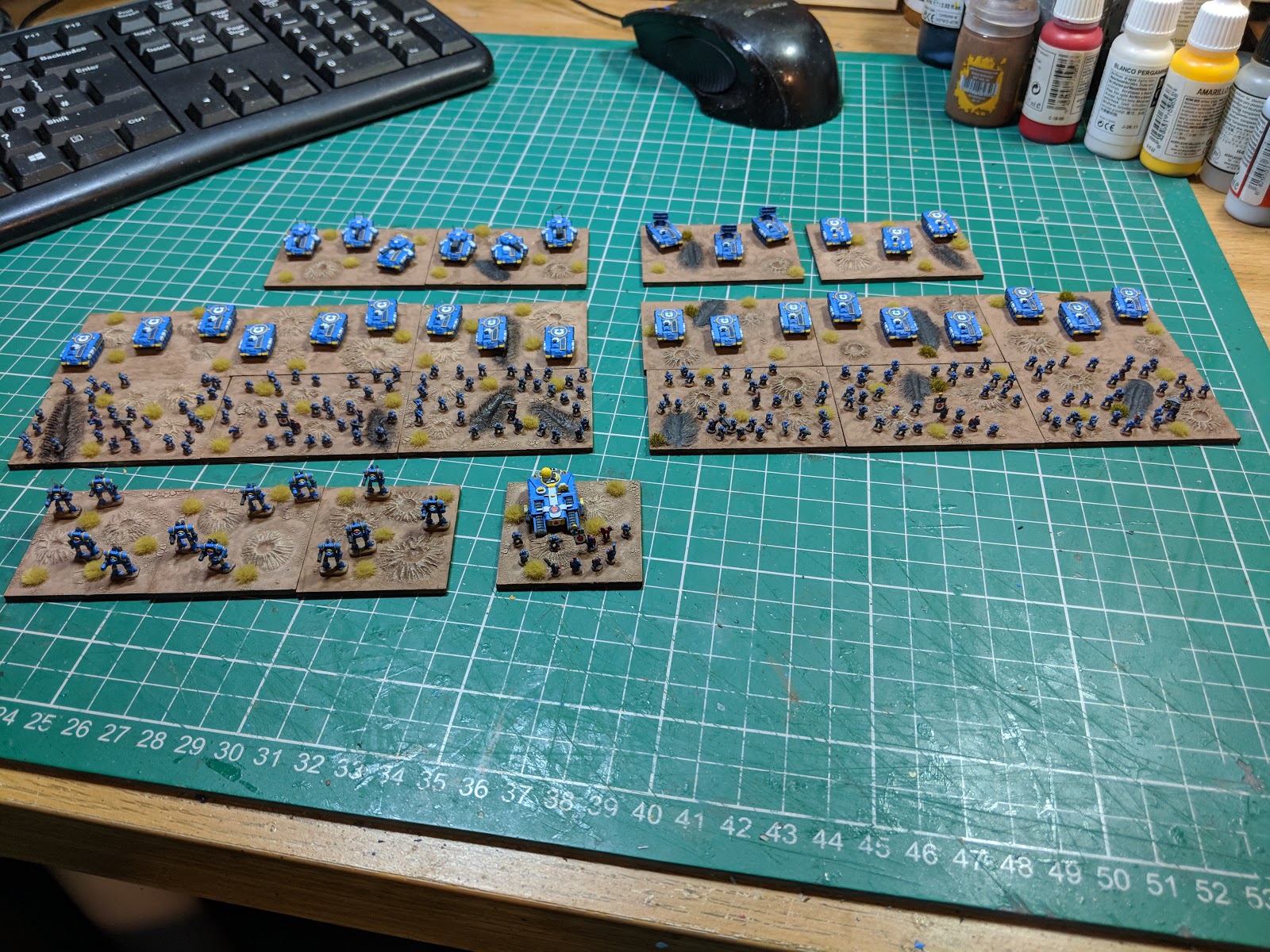 Mad Tin Hatter!: Finished!: Vanguard Miniatures 3mm Sci Fi