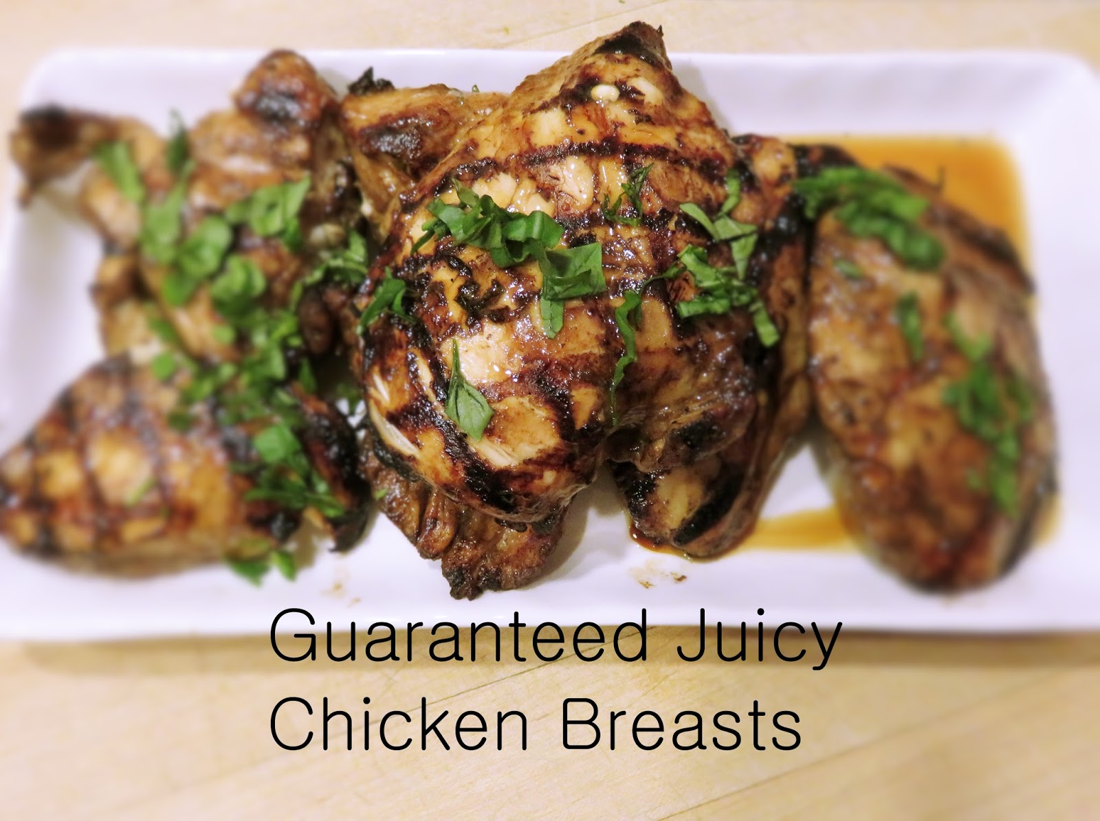 Whole 30 Fort Lauderdale: Balsamic Juicy Chicken Breasts