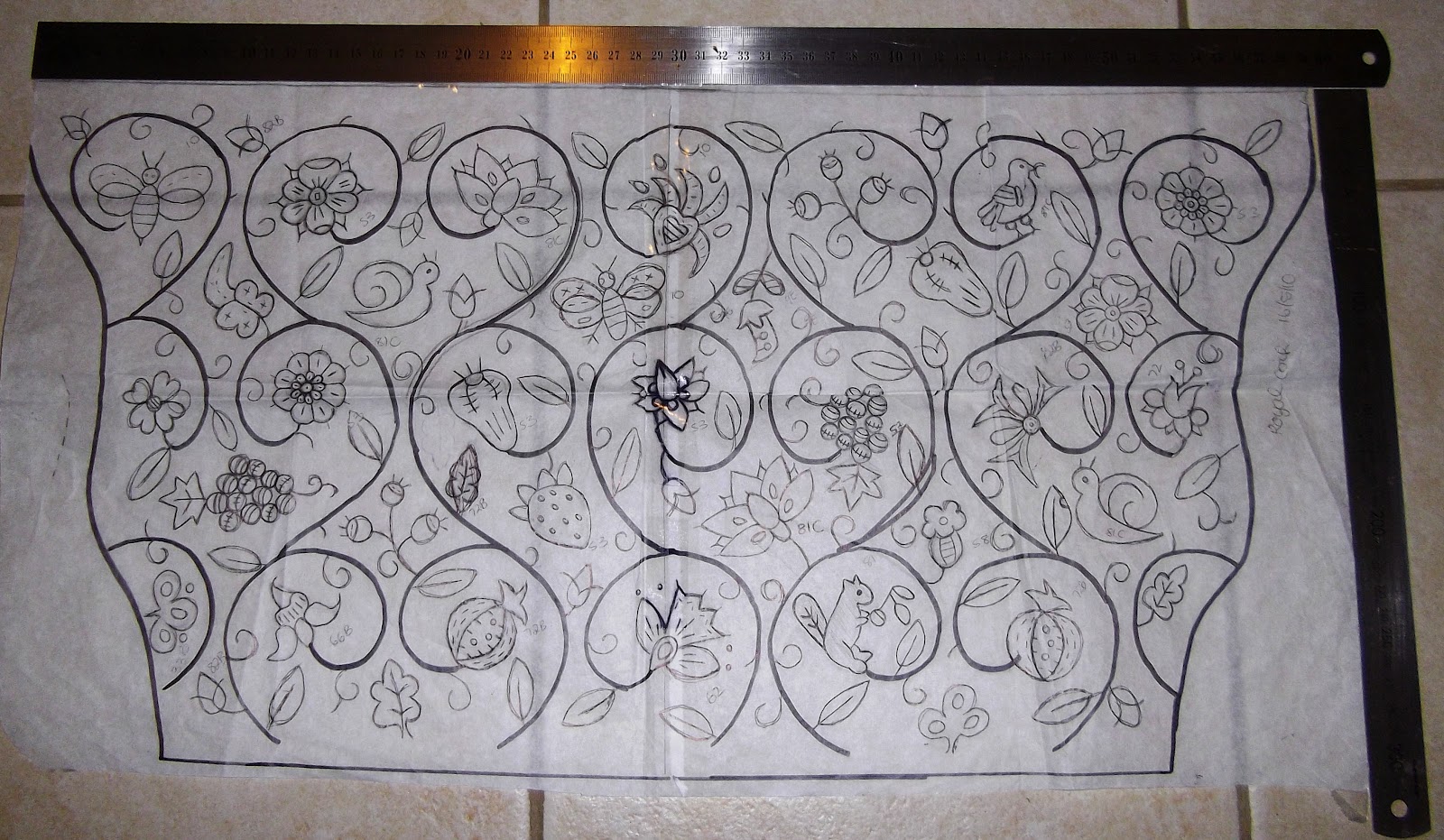 Broider Me 'Bethan: Elizabethan Coif Pattern