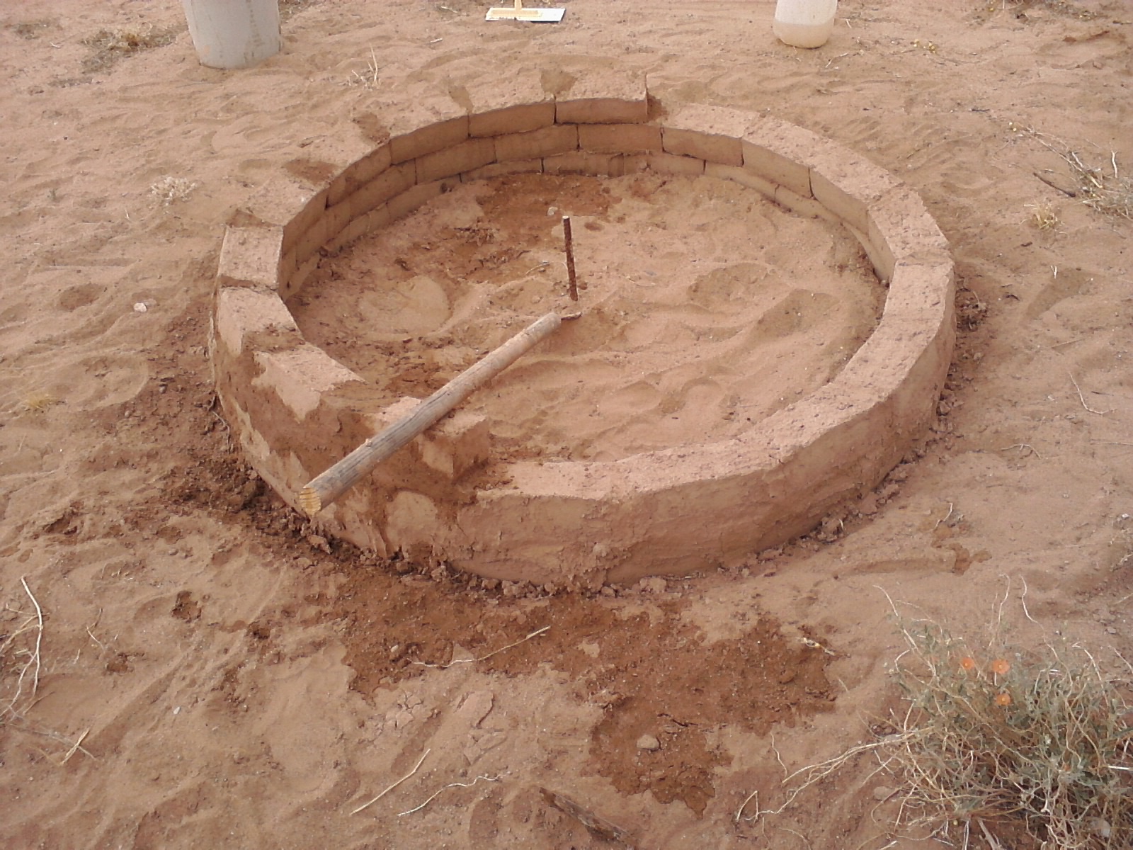 Energy and Other Projects: Test Adobe Dome and Garden