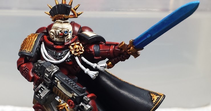 Mordian 7th Regiment: 40k Blood Ravens - Test model painted