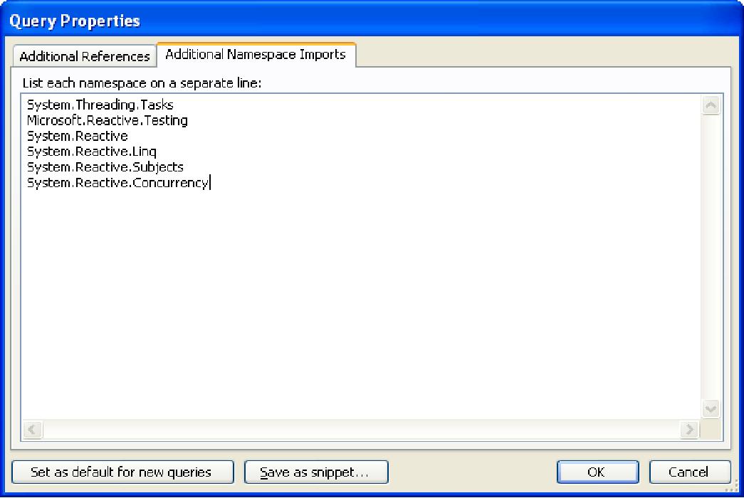 Preparing for Reactive Extensions (RX) with LinqPad | Synchronicity Preparing for Reactive Extensions (RX) with LinqPad | Synchronicity