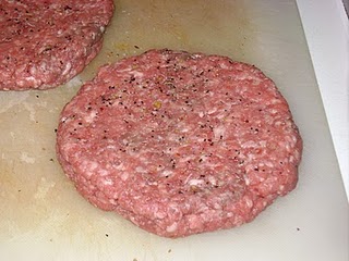 Mirepoix: Bleu Cheese Beefalo Burgers with Horseradish Sauce