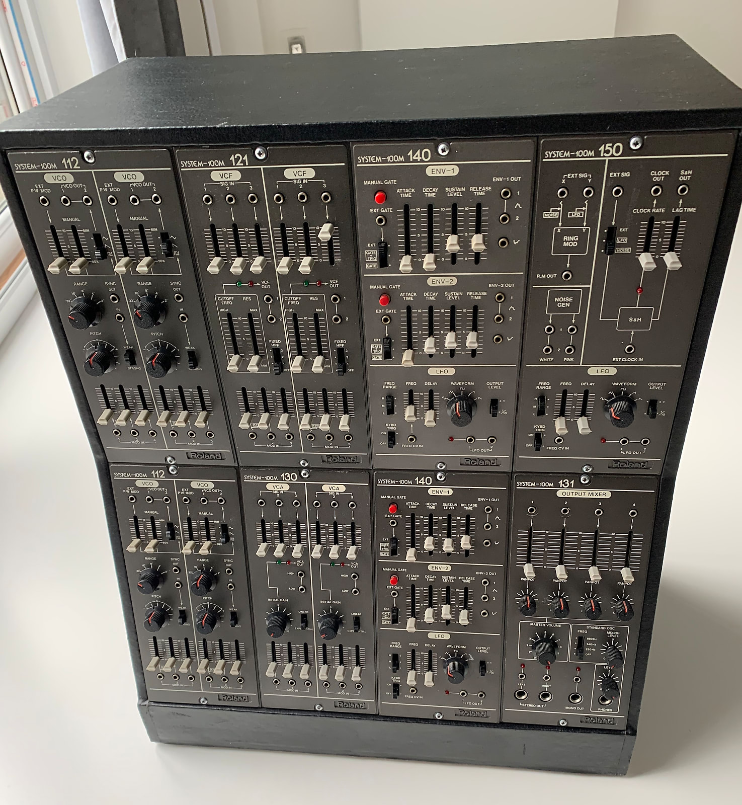 MATRIXSYNTH: Roland System 100m in Custom Case