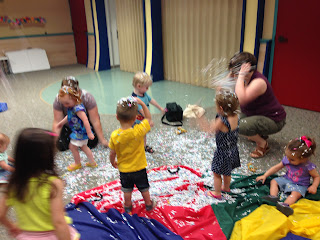 Reading With Red: Play, Baby, Play! – Paper Everywhere!