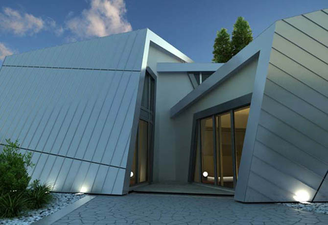 Modern Modular Prefab Villas Design Ideas from Daniel Libeskind Villa