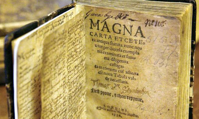 Magna Carta Libertatum 1215 - Η ΔΙΑΔΡΟΜΗ