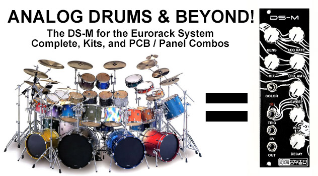MATRIXSYNTH: Synthrotek DS-M Drum Synth RELEASED