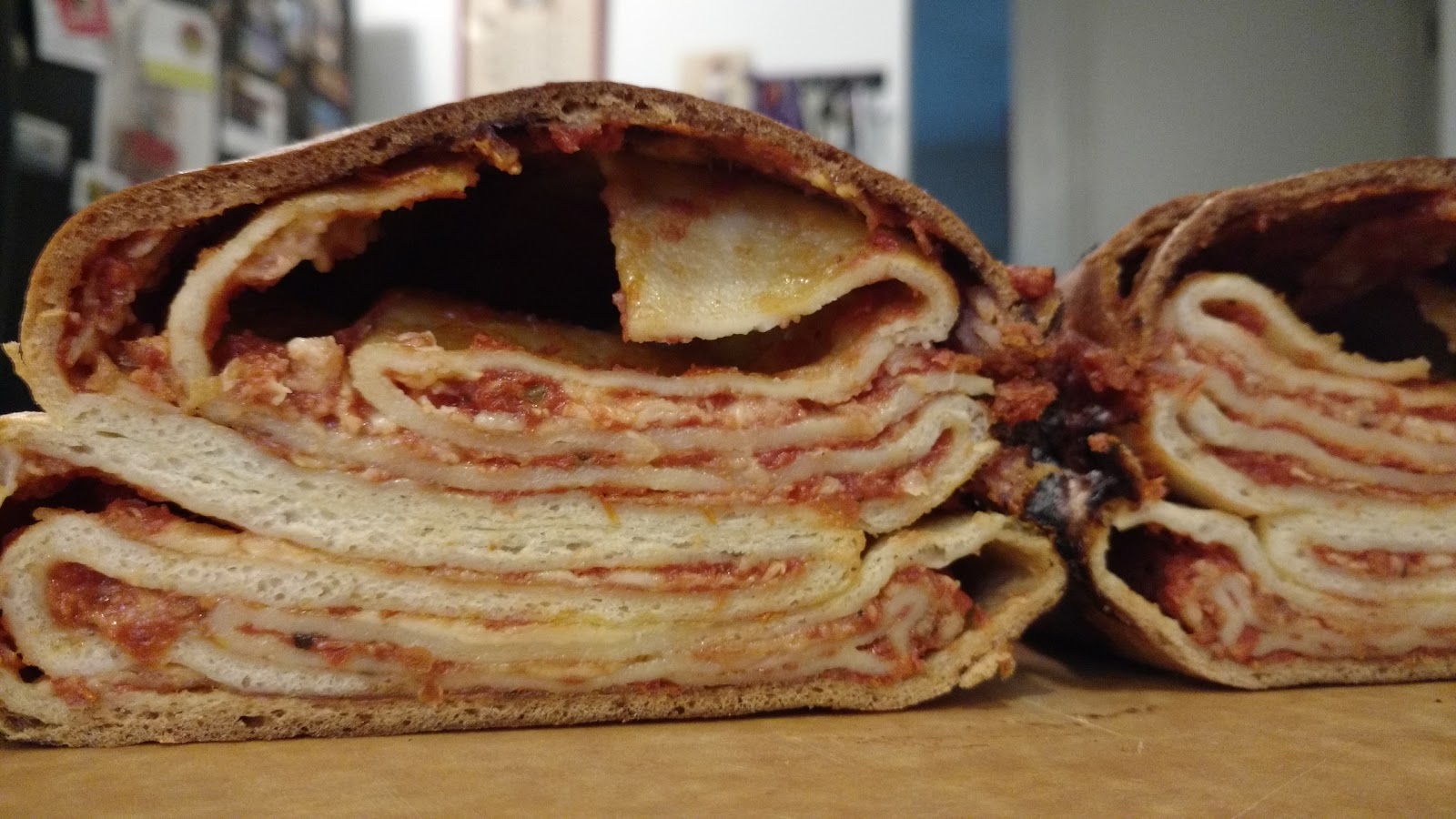 "So what are you making for dinner?": Lasagna Bread (Scaccia)