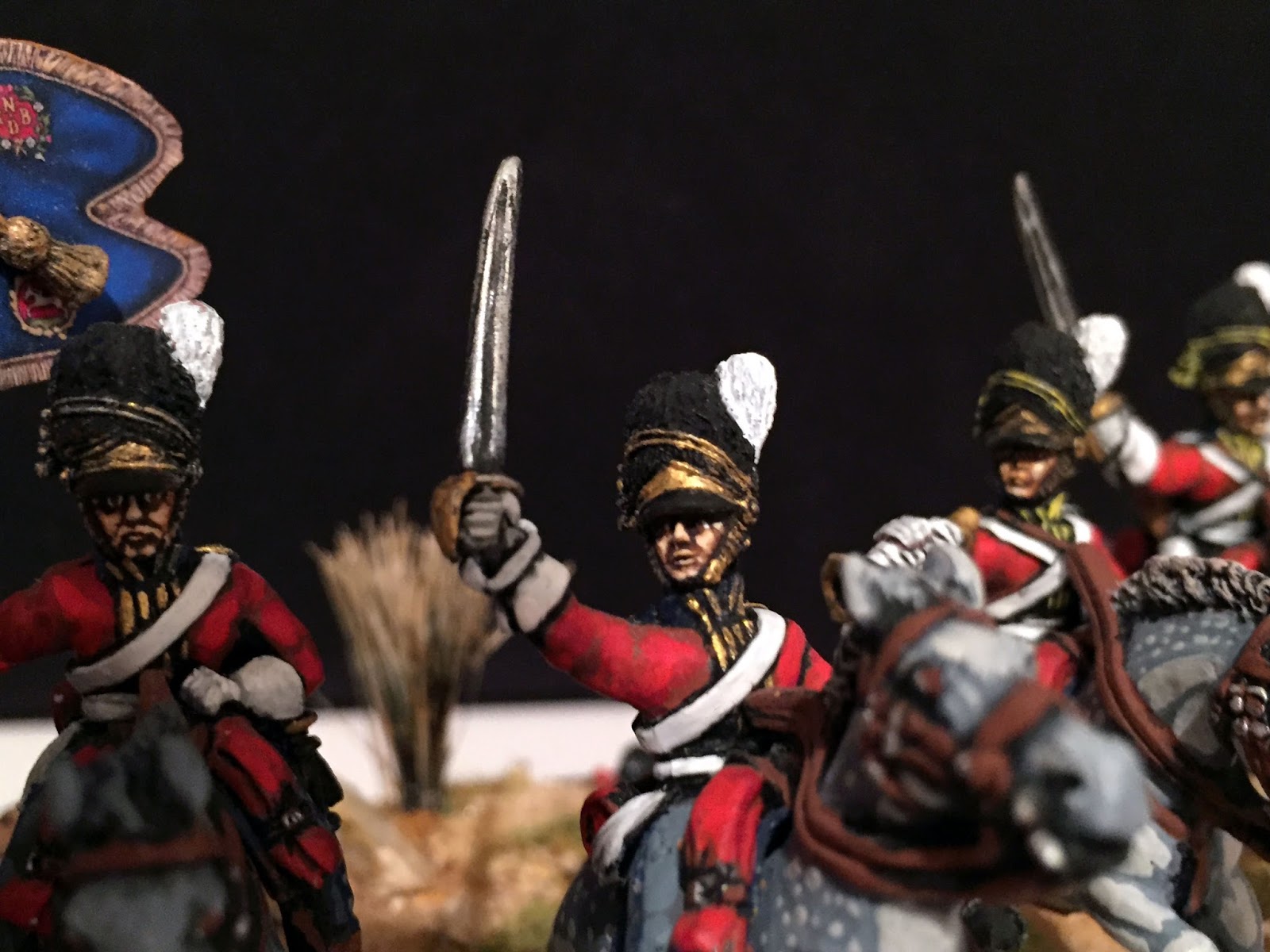 The Queens Shilling : 28mm Napoleonic - Royal Scots Greys - Waterloo 1815