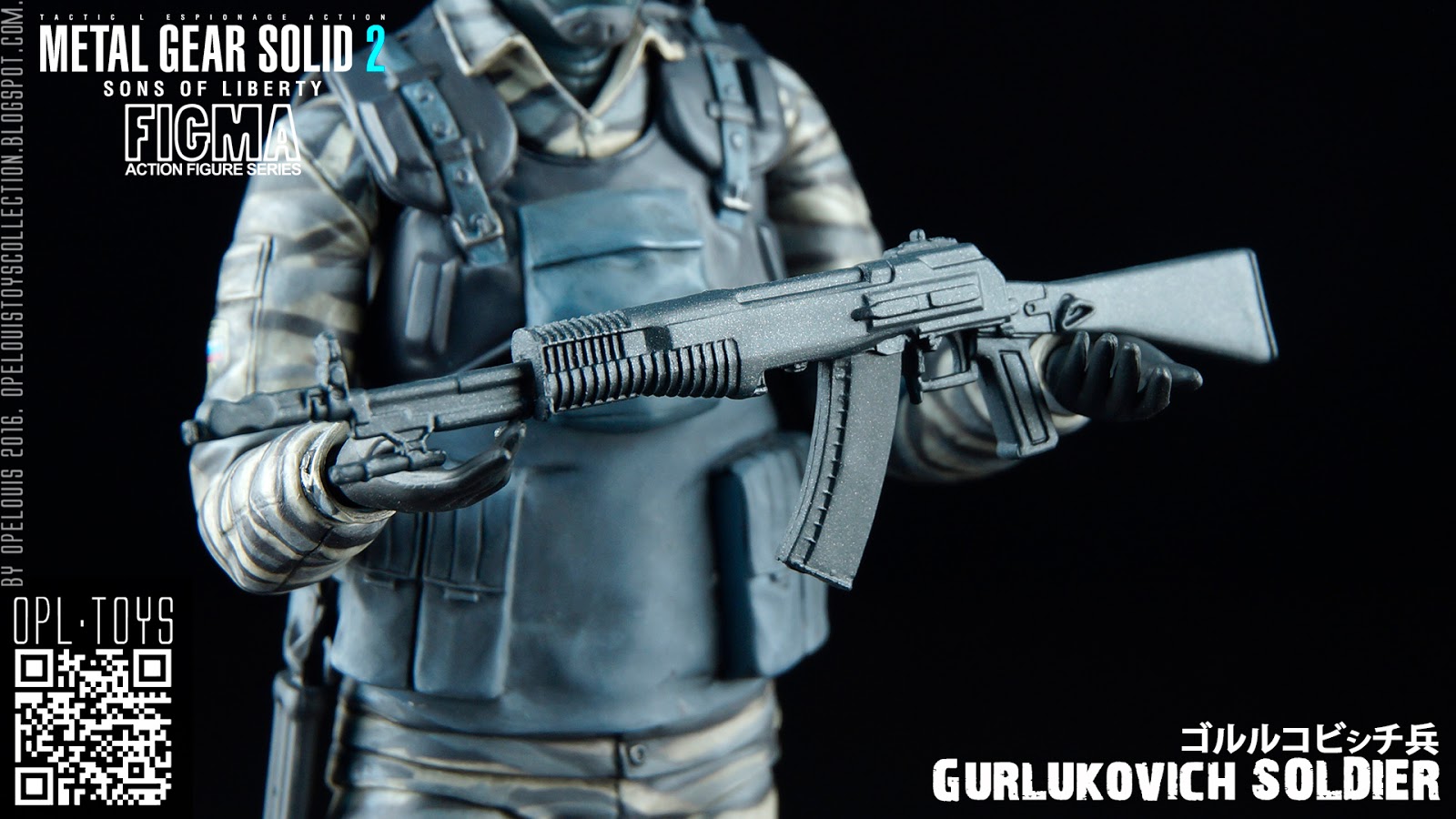 Opelouis's Toys Collection: Figma 298 MGS2, Gurlukovich Soldier. (with ...