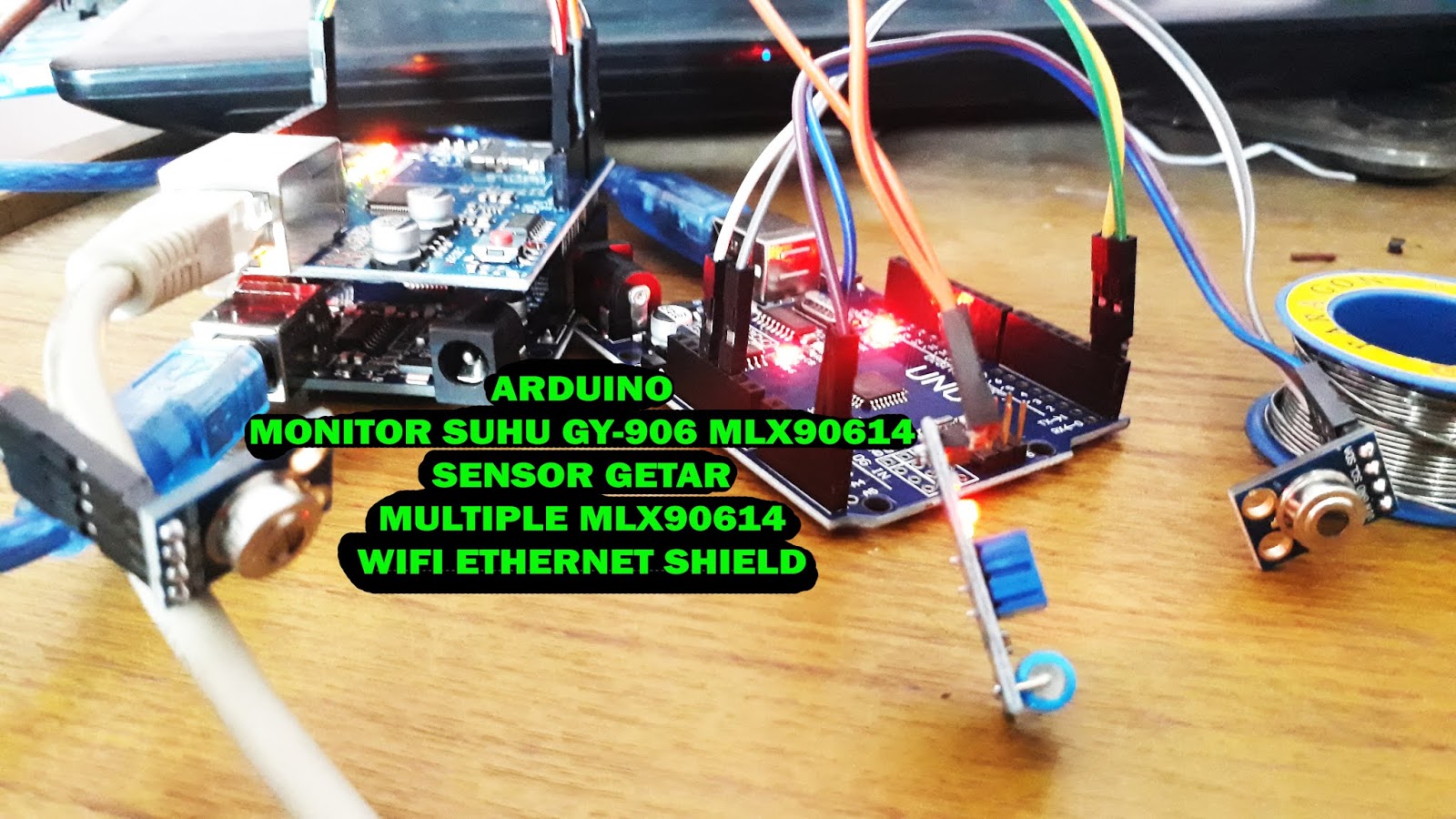 .: Membuat Alat Monitor Dua Suhu MLX90614 / gy-906 dan Sensor Getar Via ...