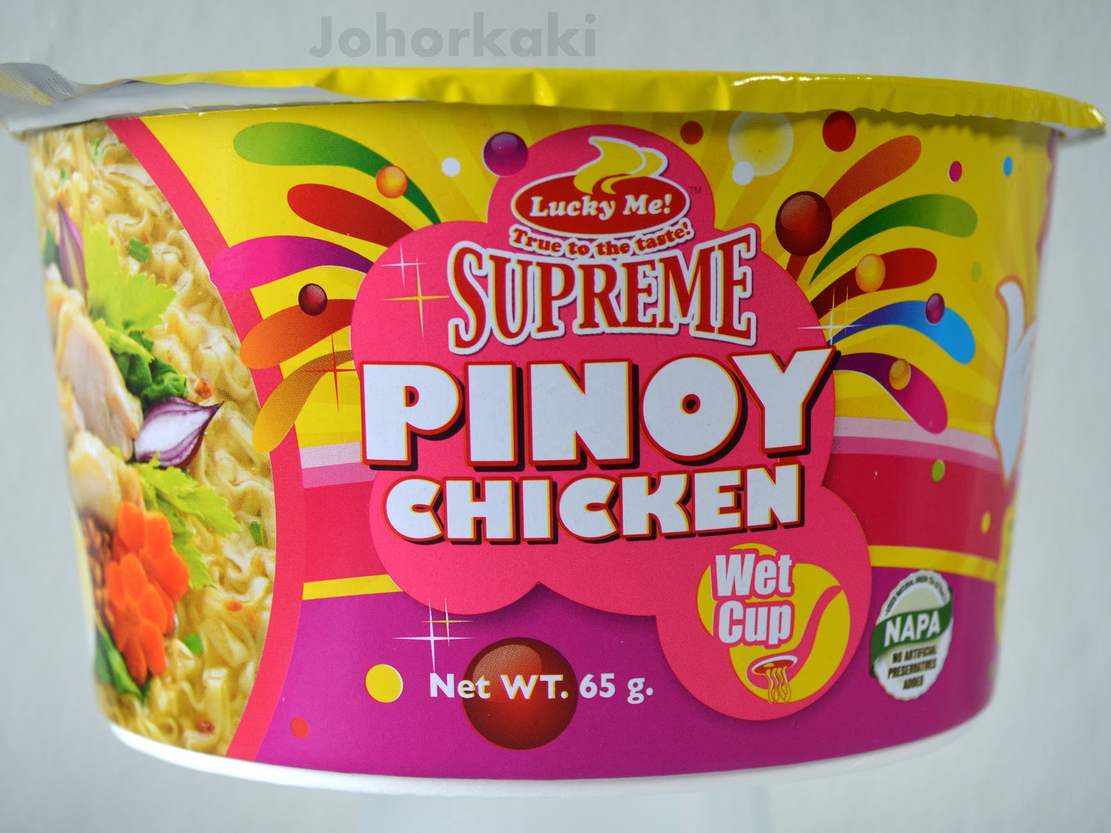 Monde Nissin Lucky Me! Supreme Pinoy Chicken Cup Instant Noodle |Tony ...