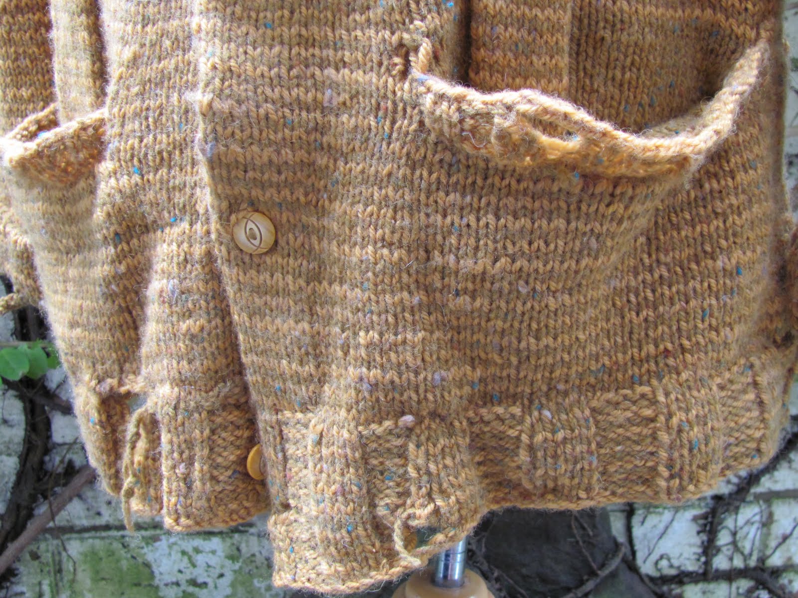 Fashioned by Lyndell: Musing about Distressed Knitting: part 2