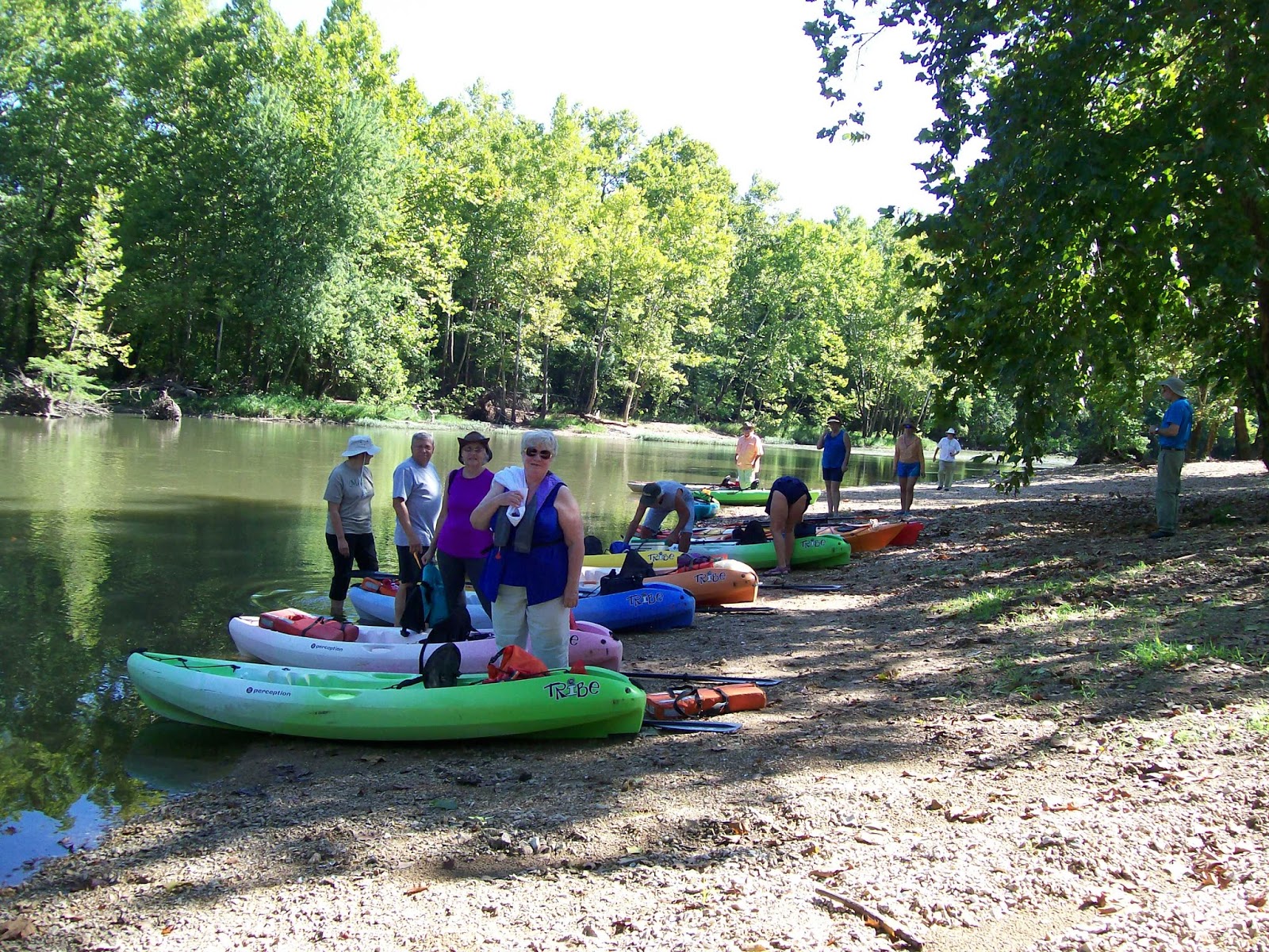 Intuitive Value: Big Niangua River Trail - First Float with Signs Posted