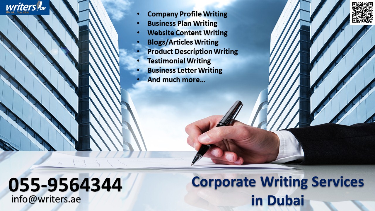 Writers.ae: Boost Your Business with Corporate Writing Services! Visit ...