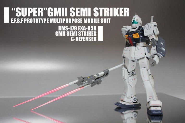 HGUC 1/144 GM II Super Semi Striker Custom Build