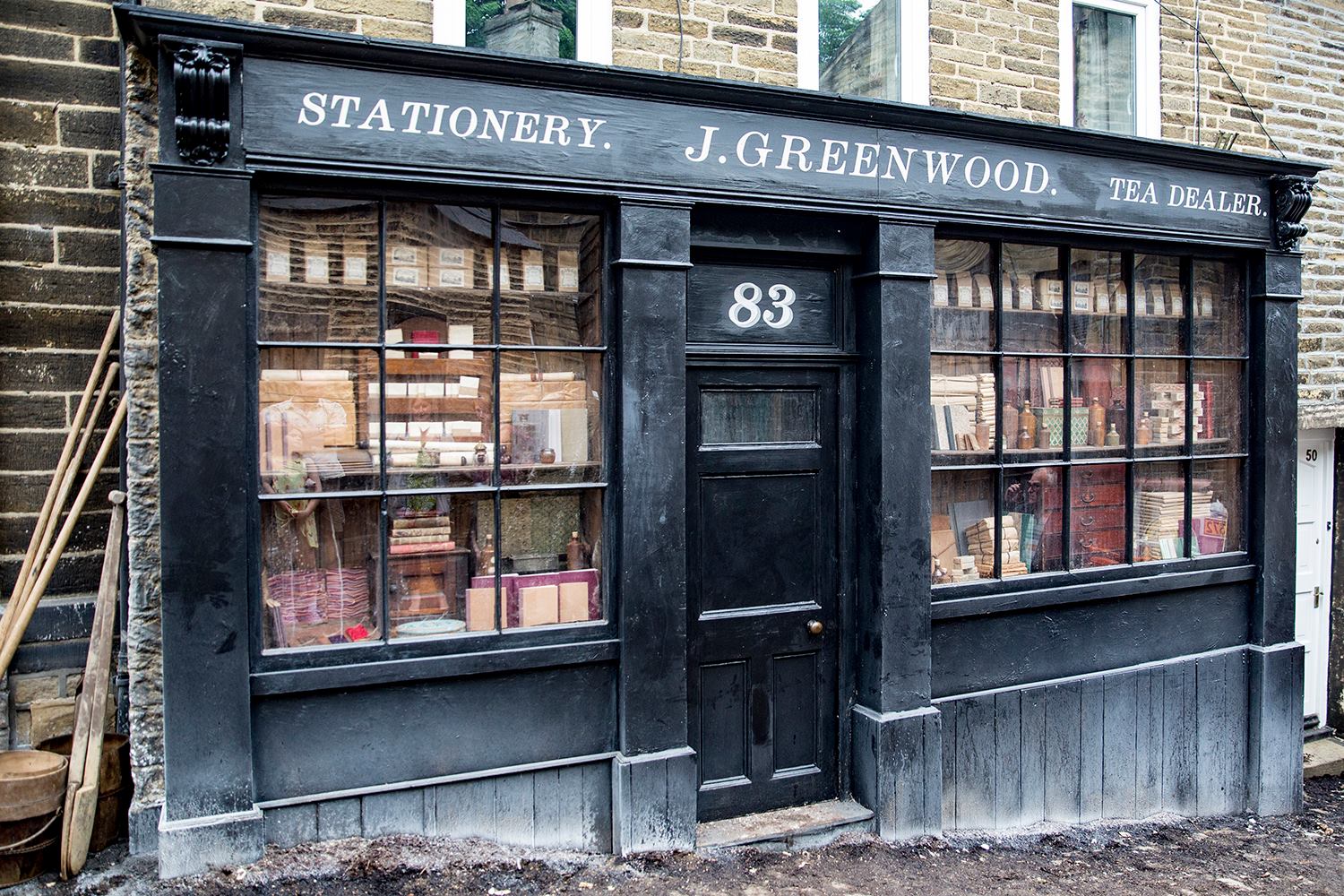 the Brontë Sisters: A few images taken on the Main Street set for "To ...