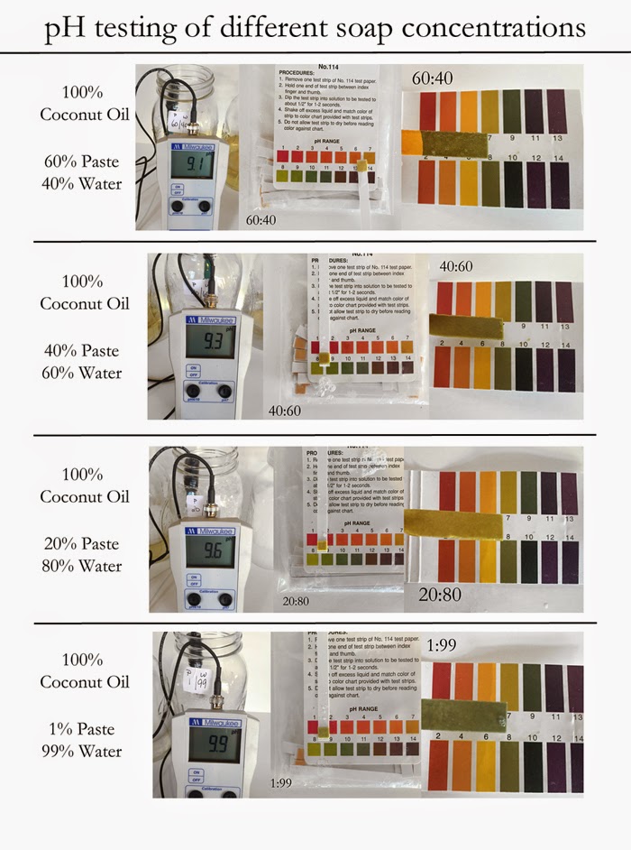 Alaiyna B Bath And Body Ph Testing Of Liquid Soap And Lowering Ph