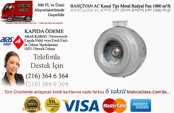 bahçıvan ac kanal tipi metal radyal fan | IDEA Jeneratör