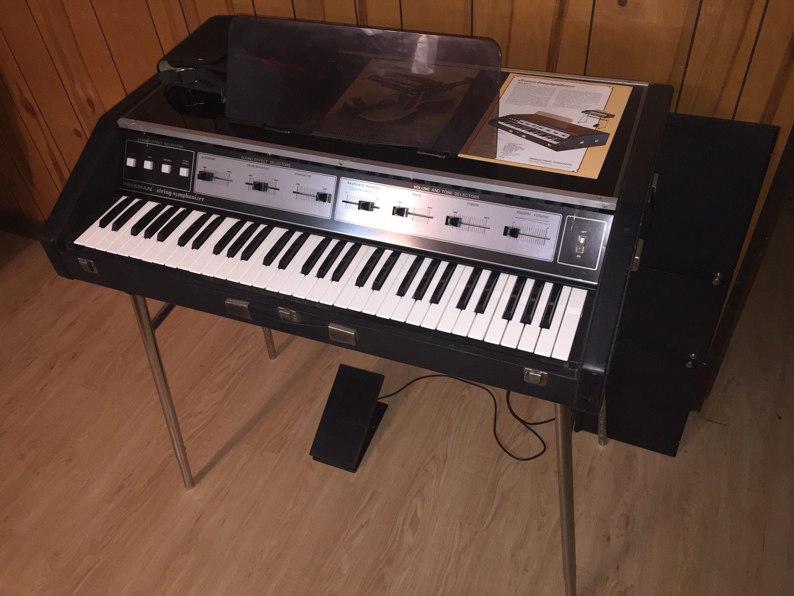 MATRIXSYNTH: Vintage 70s Freeman Cordovox Symphonizer string machine ...