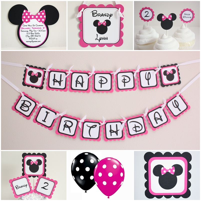 Minnie Mouse Invitation Wording Ideas