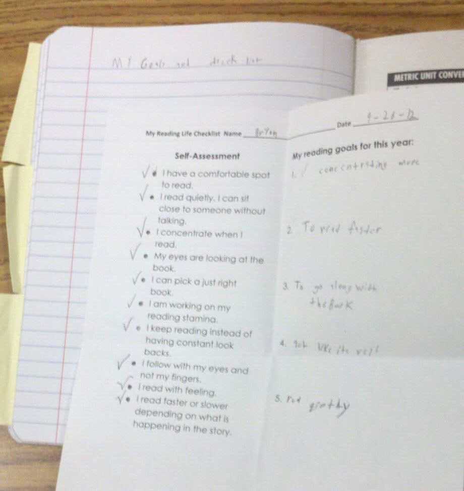 McElhinny's Center Stage: Reading Notebooks