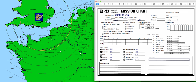 Robin's WarGame Room: 【戰報＋心得】B-17: Queen of the Skies