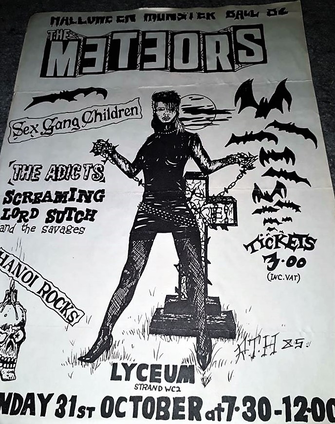 The Meteors - Gigs 1980 - 1985.: The Meteors - Gigs 1982