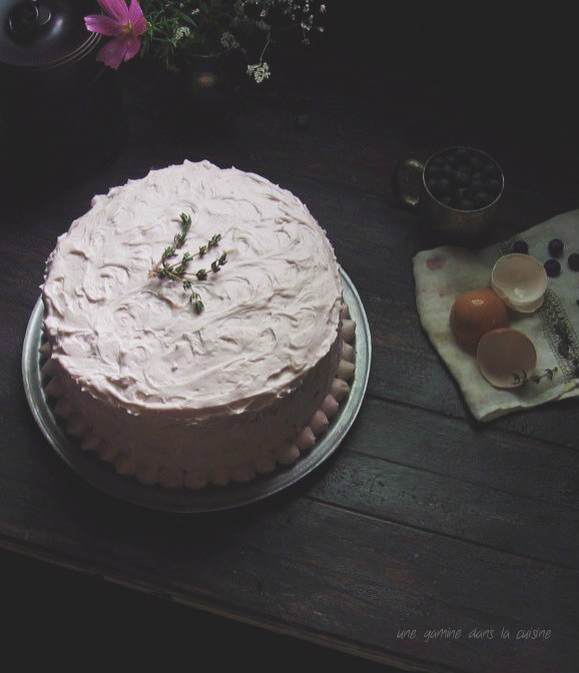 une gamine dans la cuisine: Tangled up in Blue, High Rise Cake