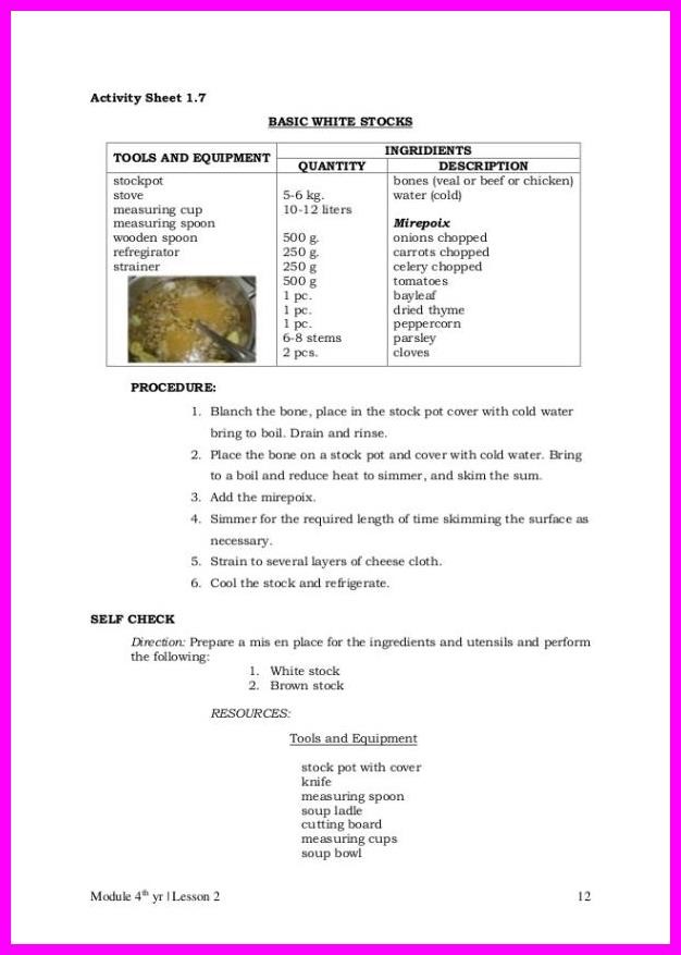 16 Kitchen Stock Control Sheet - T6IZ GORDON WILKINS'S BLOG