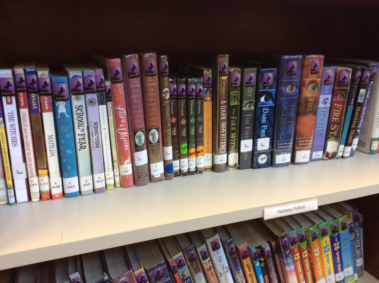 HSD36 Library Blog: Our New Genrefied Library!