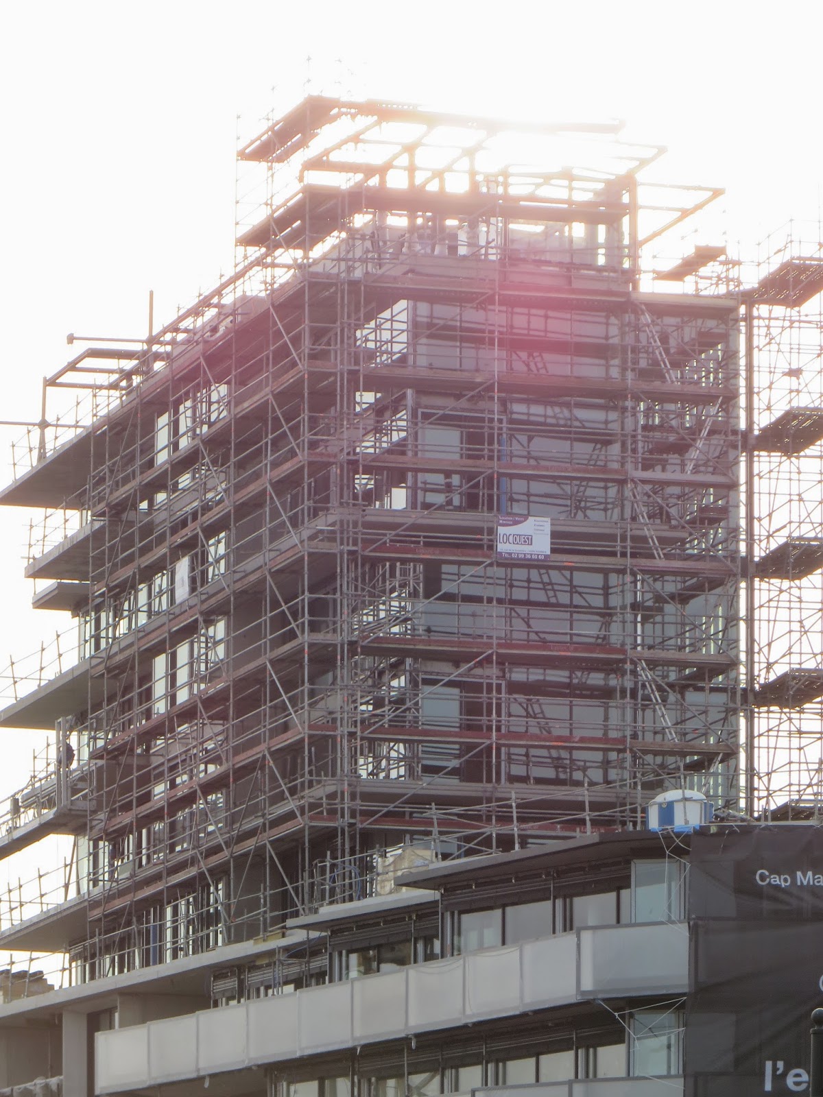 EntreVoir: Jean Nouvel - l'immeuble Cap Mail - Rennes