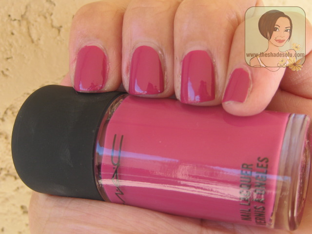 MAC Fashion Sets Nail Lacquer Swatches, Review: Ablaze, Heroine ...